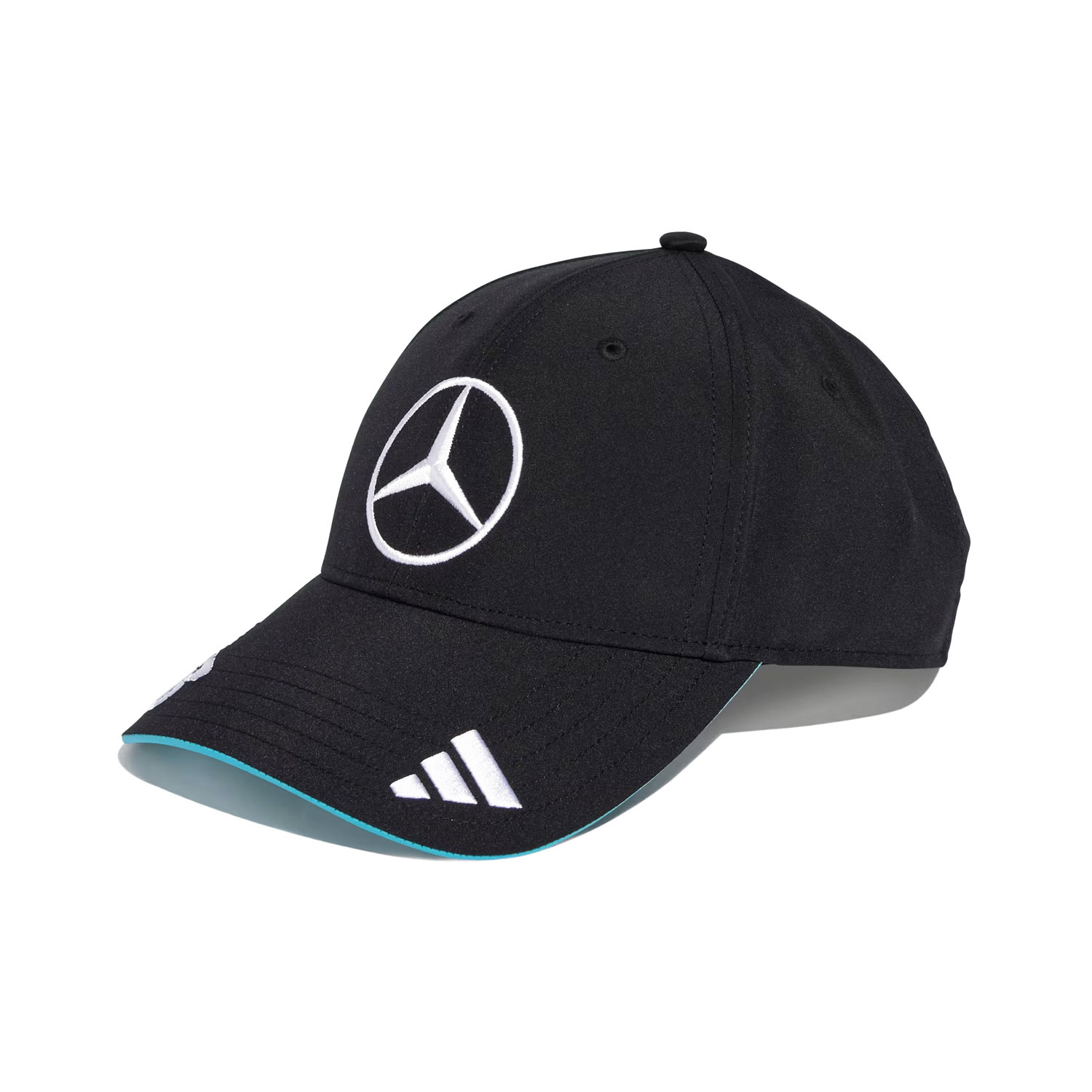 Mercedes AMG F1 2025 Baseballkappe Russell Schwarz | FORMEL 1 ...